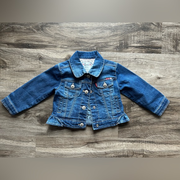 Levi's | Jackets & Coats | Girls Levis 2 Month Jean Jacket | Poshmark
